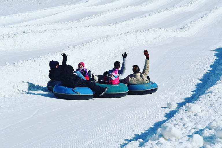 This Thrilling Tubing Park Near Toronto Has A 250-Foot Drop And Glowing ...