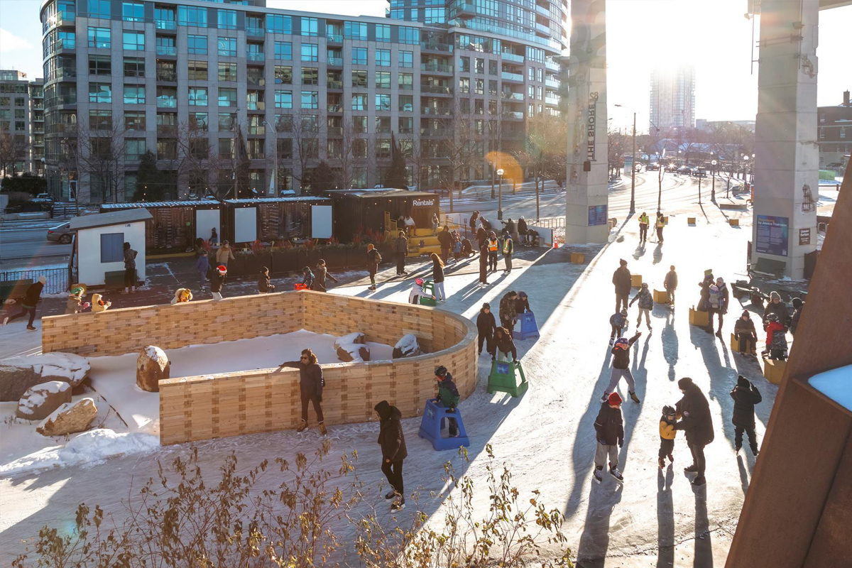 Toronto’s Beloved Ice Skating Trail Under The Highway Is Ending The ...