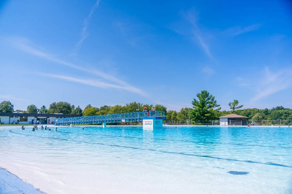 Only 1.5 hours from Toronto, Canada's largest outdoor swimming pool can ...