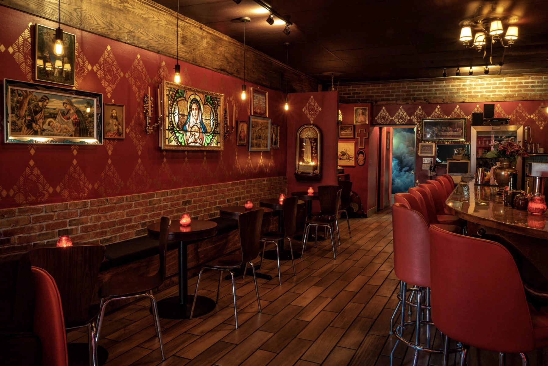 Take A Mirror Selfie With The Devil In This Cheeky Religious-Themed Bar ...