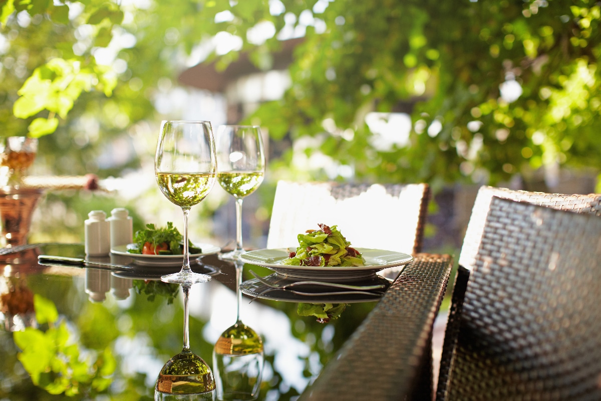 5 romantische Gartenrestaurants in Zürich