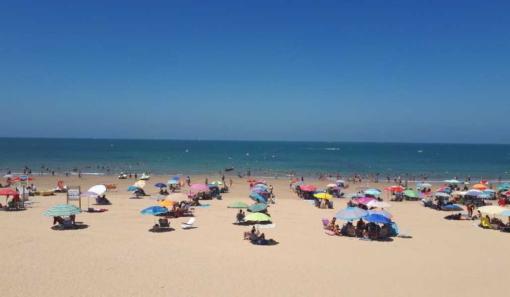 La playa de Chipiona, un ejemplo para Reino Unido