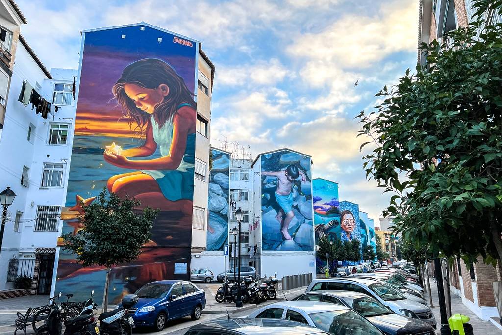 Tres murales de Andalucía optan al Mejor Mural del Mundo 2023