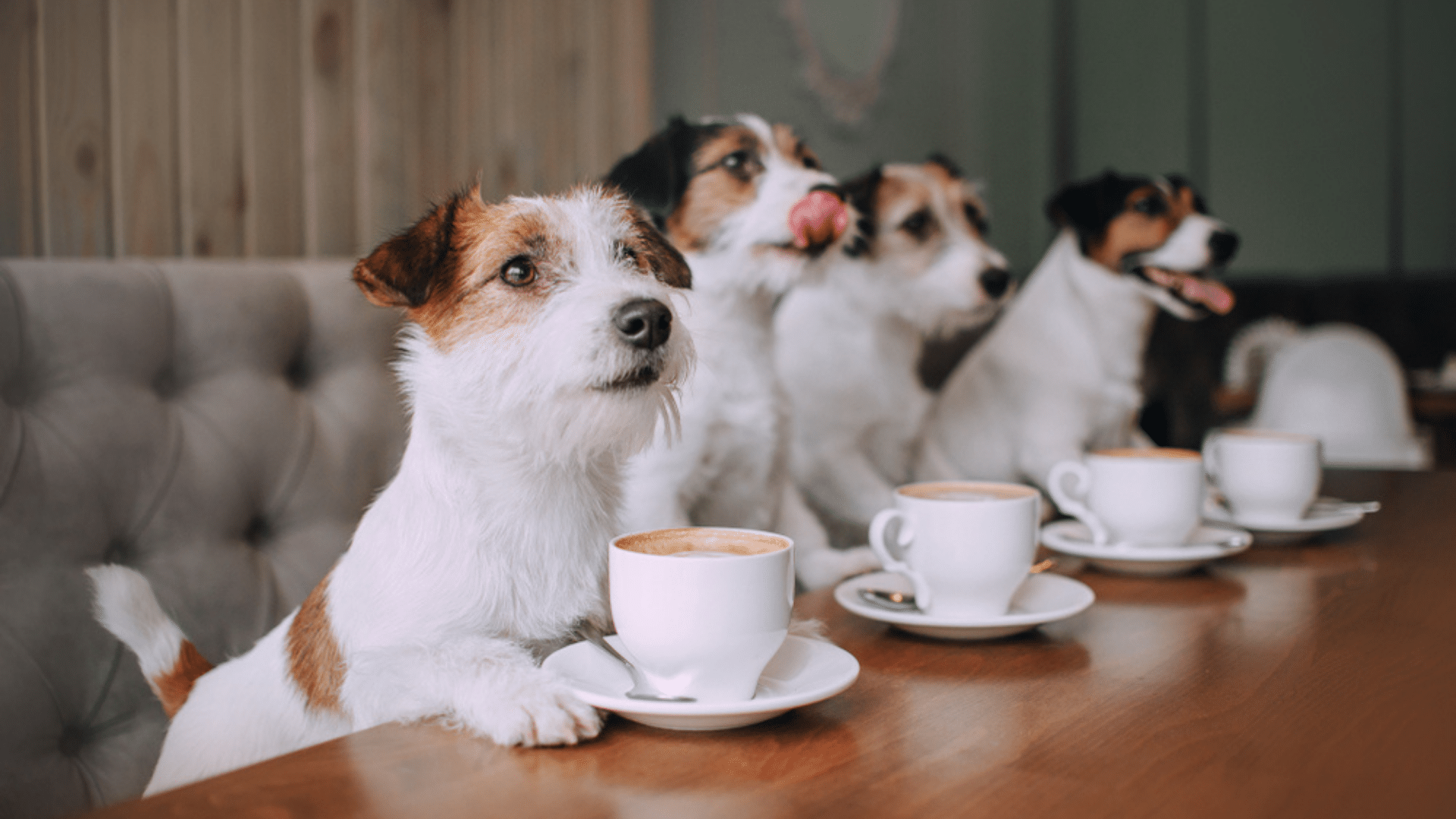A dog café in Toulouse delights animal lovers