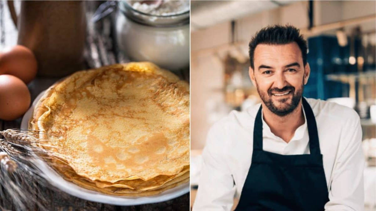 Cyril Lignac's pancake recipe for Candlemas