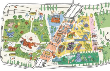 El cauce del río Turia se convierte en una megaciudad benéfica