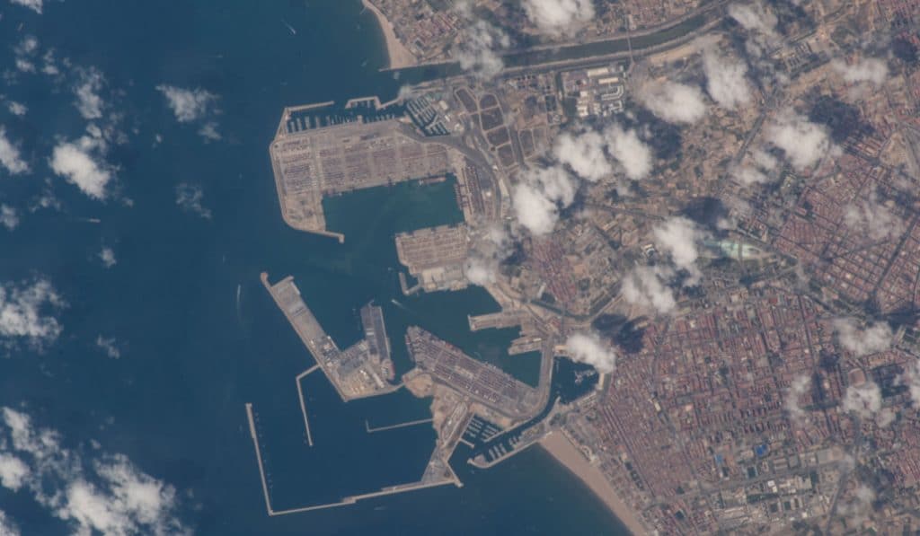 Así se ve Valencia desde el espacio