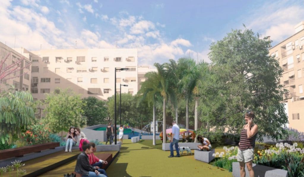 Así será el nuevo jardín de Benicalap - Valencia Secreta