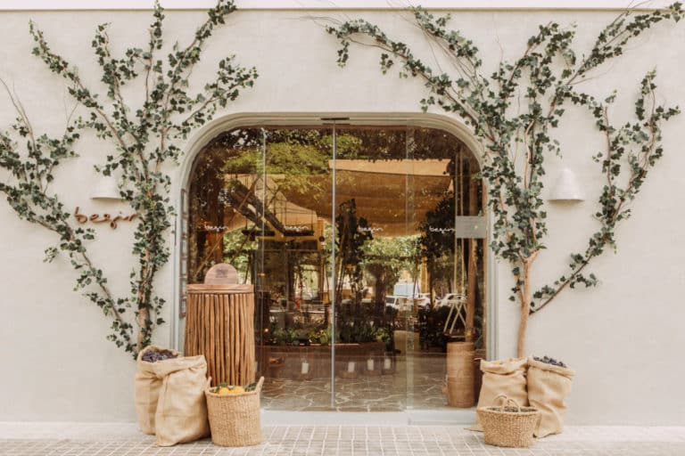 Begin: el restaurante de Valencia con un huerto propio