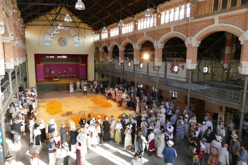 This town, less than an hour from Valencia, is hosting a fair set in ...
