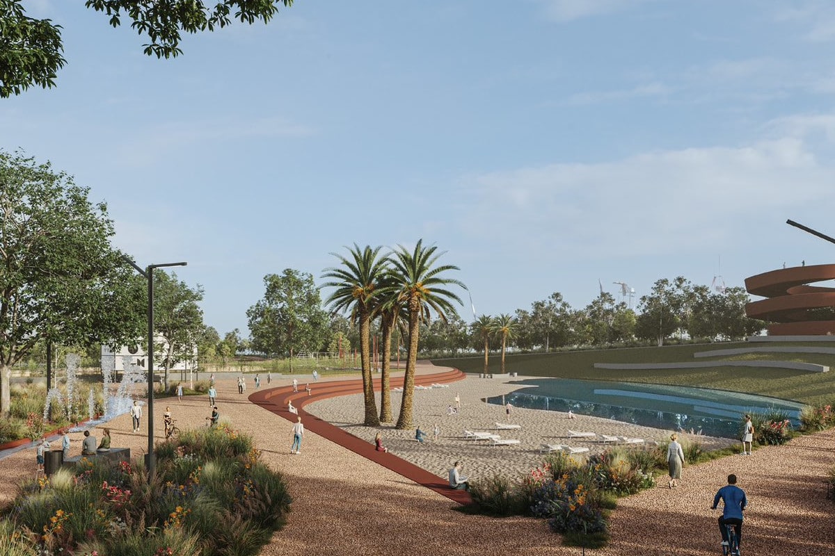 Los 5 posibles diseños del nuevo Parque de Desembocadura de Valencia