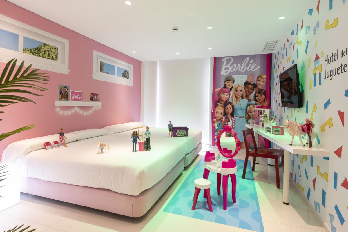 El hotel valenciano que tiene una habitación de Barbie