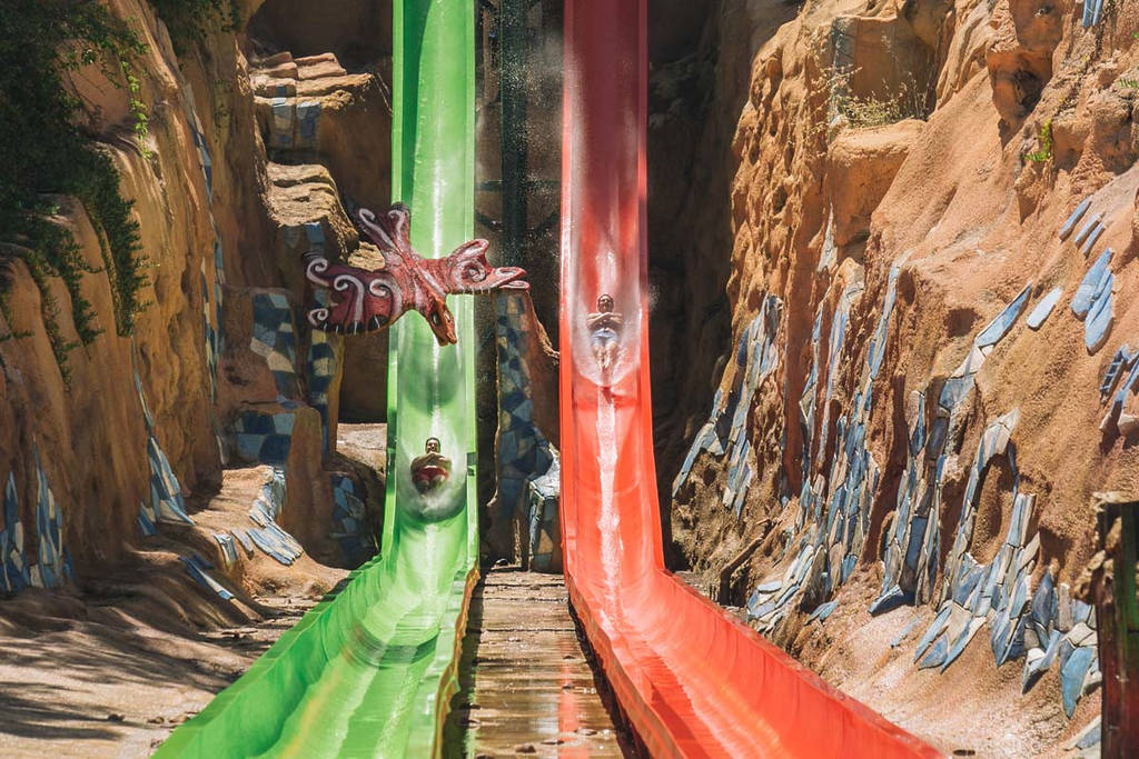 The highest water slide in Europe is in the Valencian Region
