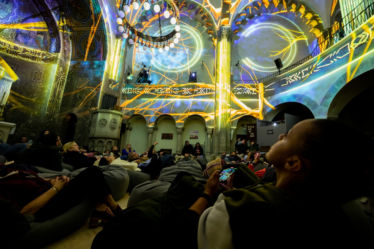 Genesis', the light art show, arrives in Valencia