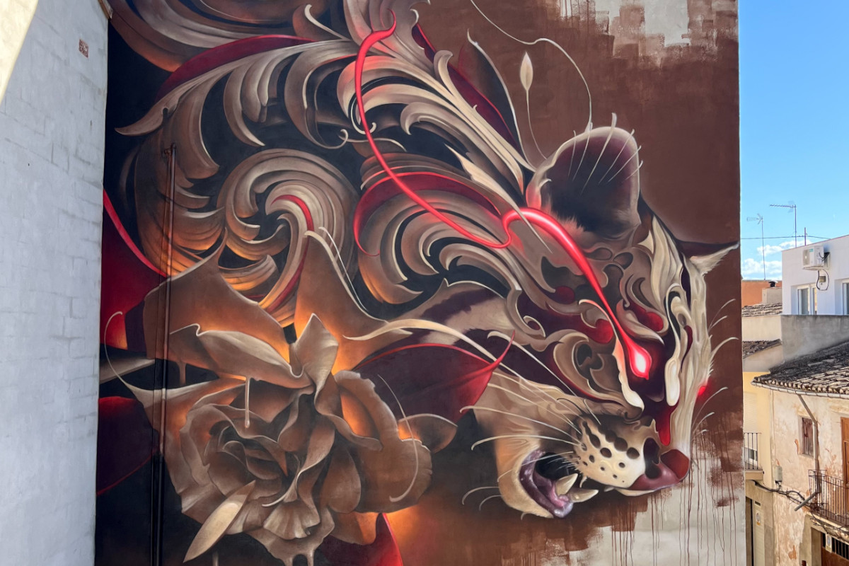 This mural in Cheste (Valencia) is the best in the world according to ...