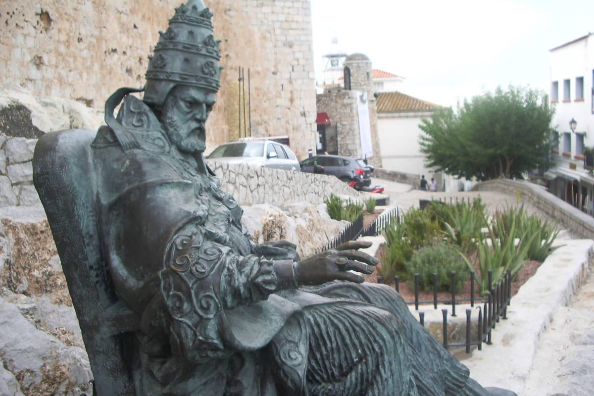 The history of Pope Luna and the castle of Peñiscola
