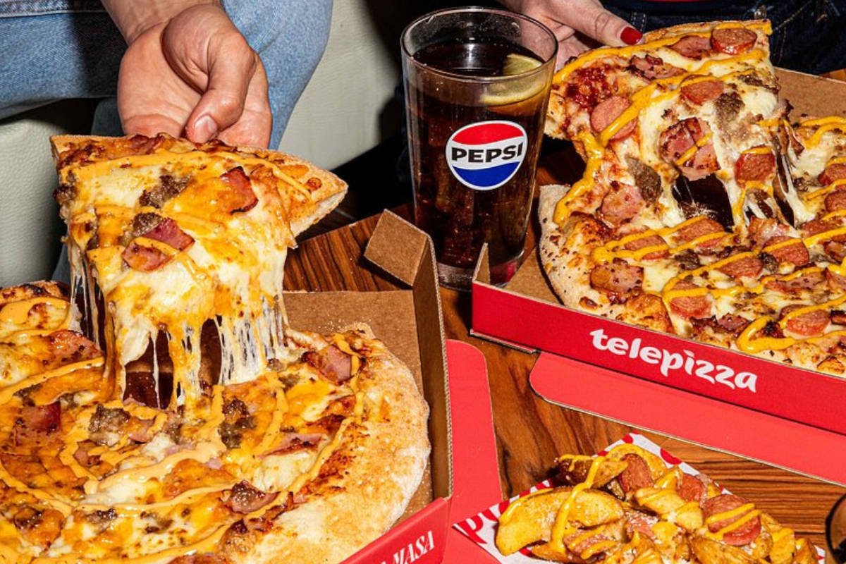 Pizza y bebida gratis este jueves en 16 locales de Telepizza en ...